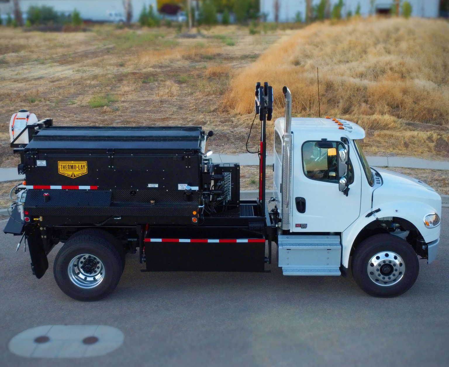 Thermo-Lay Hot Asphalt Patch Truck - Haaker Equipment Company