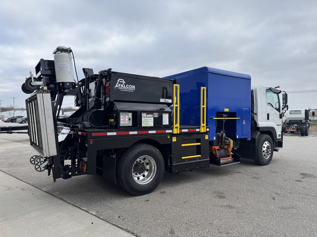 Falcon Asphalt Patch Truck | No-CDL Asphalt Repair Truck | Haaker Equipment